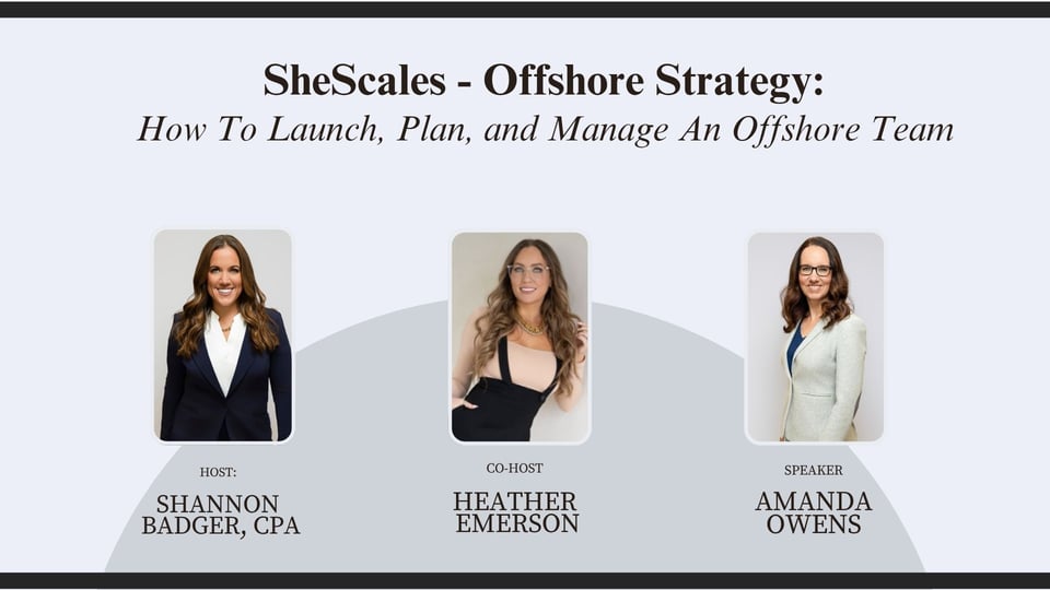 SheScales Summit Offshore Strategy 10.22